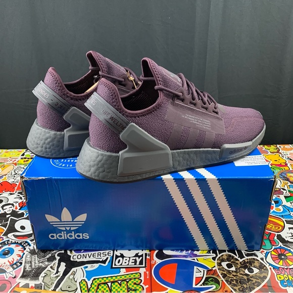 adidas | Shoes | Adidas Nmd R V2 Deep Purple Mens Womens Sizes | Poshmark